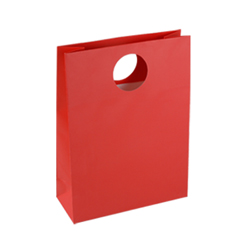 Red Paper Carrier Bags