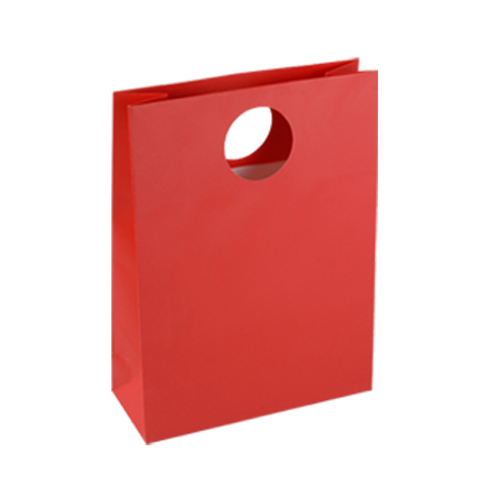 DRD82MM - Medium Red Matt Laminated Paper Gift Bags